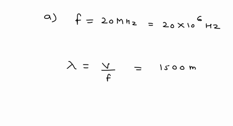 SOLVED:Medical ultrasound uses a frequency of around 20 MHz to diagnose ...
