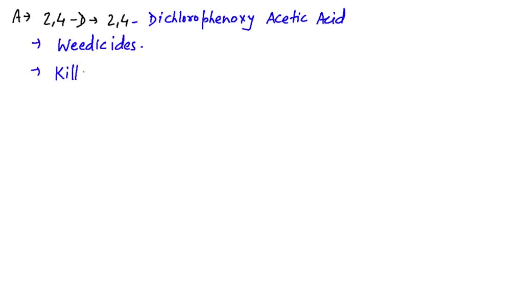 SOLVED: Assertion: 2,4 D is selective weedicide Reason: 2,4 D is widely ...