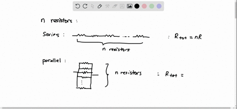 ⏩SOLVED:A voltage ΔV is applied to a series configuration of n… | Numerade