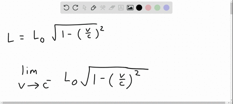 SOLVED:Show that the expression for the FitzGerald-Lorentz contraction ...