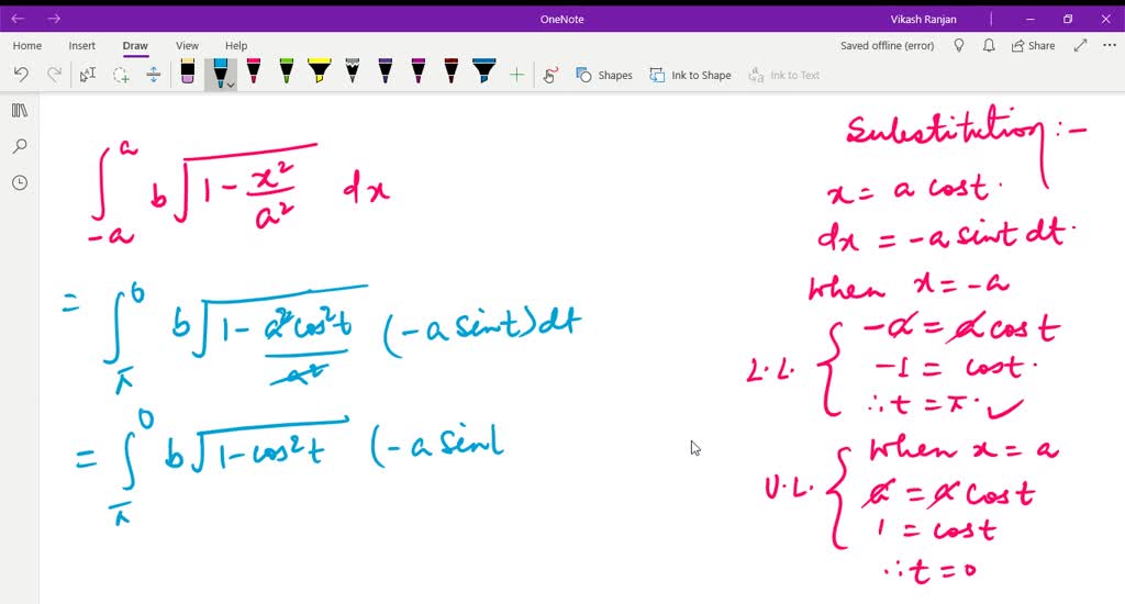 SOLVED:The area of the top half of an ellipse with a major axis that is ...