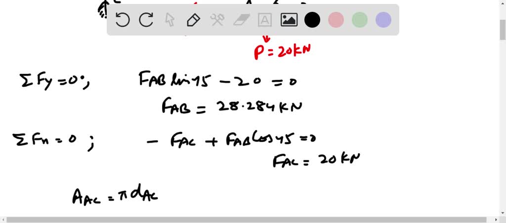 SOLVED:Two links, made up of aluminum and steel, are connected by a ...