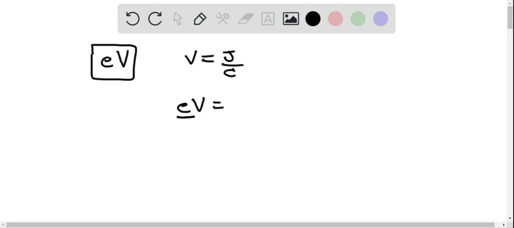 How are units of volts and electron-volts related? How do they differ ...