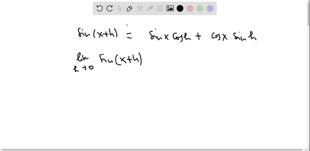 SOLVED:To prove that sine has the Direct Substitution Property we need ...