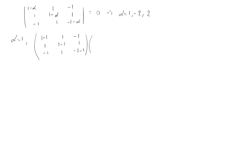 Non-symmetric matrices with repeated eigen values Find the eigen values ... Non-symmetric matrices with repeated eigen values Find the eigen values ...