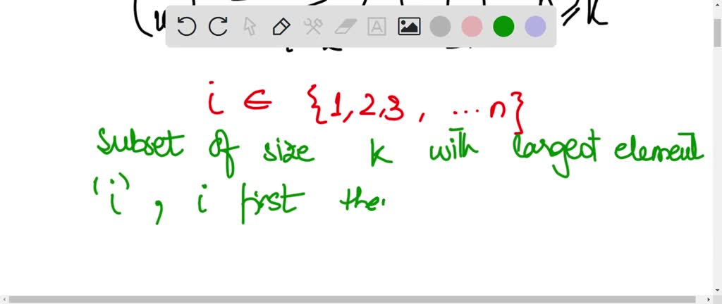 SOLVED:The following result is known as Vandermonde's identity, after ...