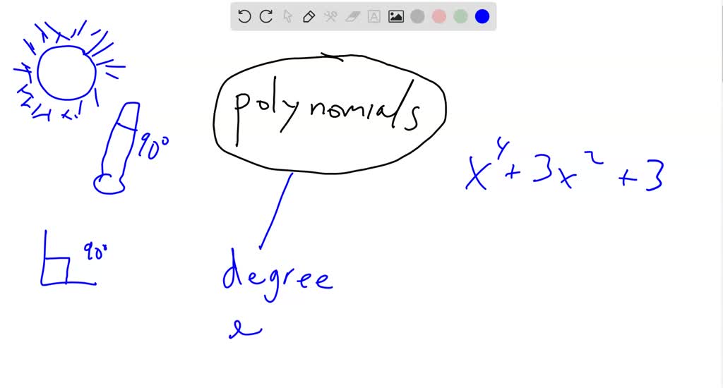 SOLVED:What was done to each polynomial in the example above to reveal ...