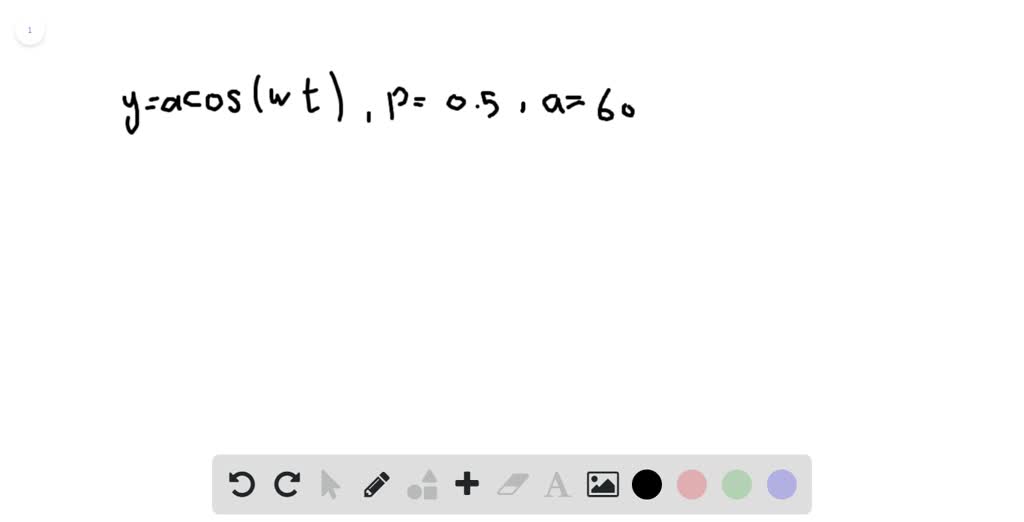 SOLVED:17-20= Simple Harmonic Motion Find a function that models the simple harmonic motion ...
