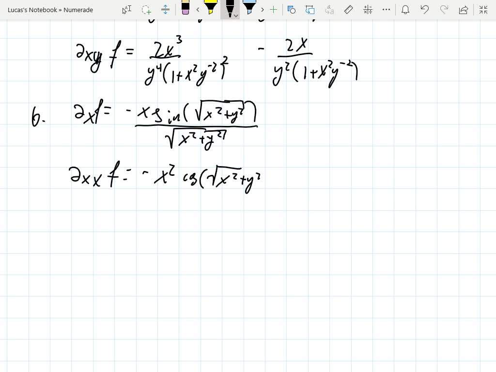 ⏩SOLVED:Compute all mixed second-order partial derivatives of each ... ⏩SOLVED:Compute all mixed second-order partial derivatives of each ...
