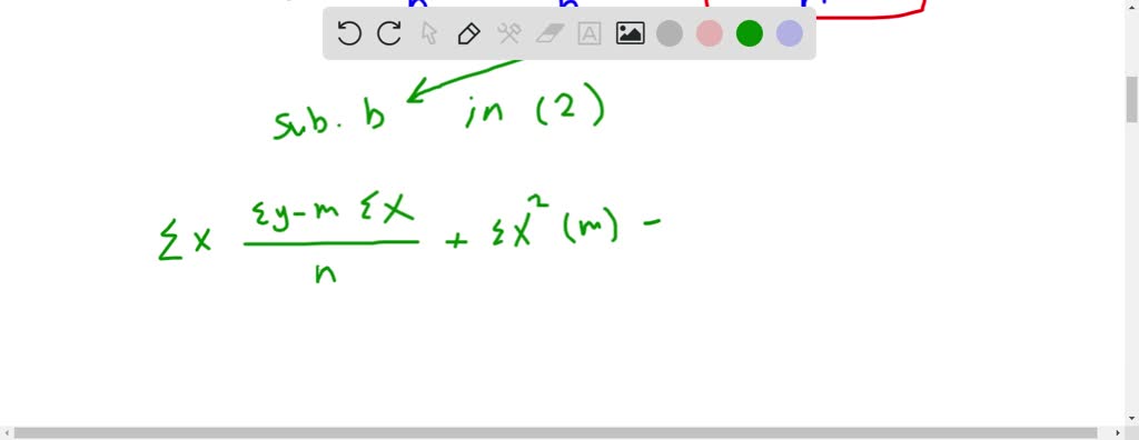 SOLVED:Two quantities x and y are measured, together with their ...