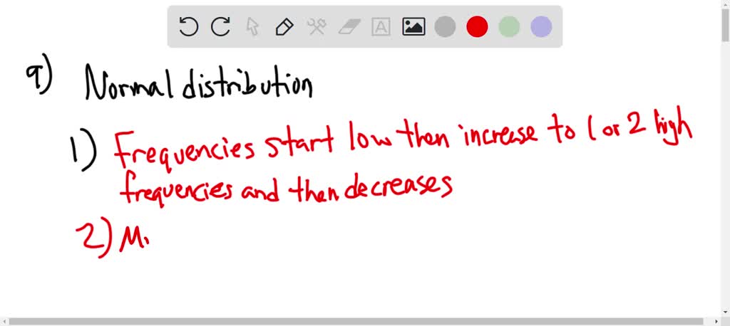 SOLVED:Answer the given questions that relate to Exercises 5-8. Does the frequency distribution ...