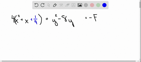 SOLVED:Degenerate Conic Determine what the value of F must be if the ...