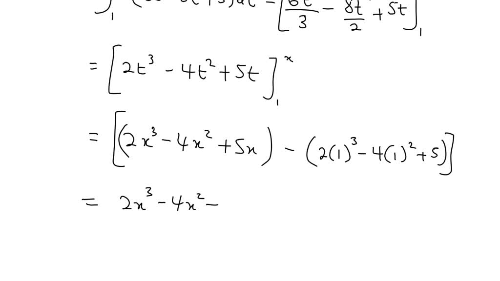 ⏩SOLVED:Verify the given result by first evaluating the definite… | Numerade