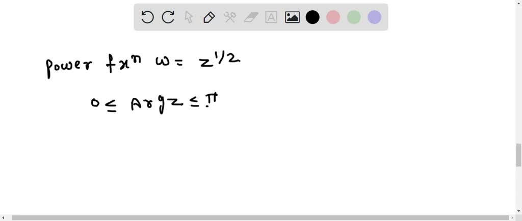 ⏩SOLVED:A region R in the z -plane and a complex mapping w=f(z) are… | Numerade