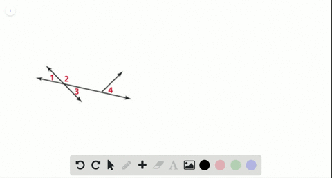 ⏩SOLVED:Use the Figure Name a pair of vertical angles. | Numerade