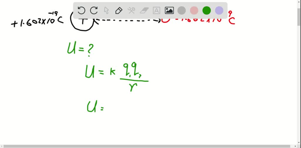 SOLVED:A hydrogen atom has a single proton at its center and a single ...