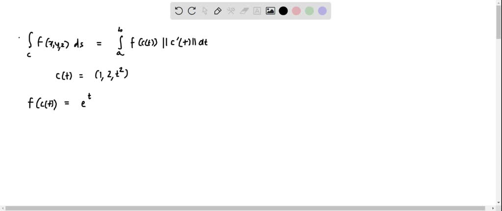 SOLVED:Compute the path integral of f(x, y)=y^2 over the graph y=e^x, 0 ≤x ≤1