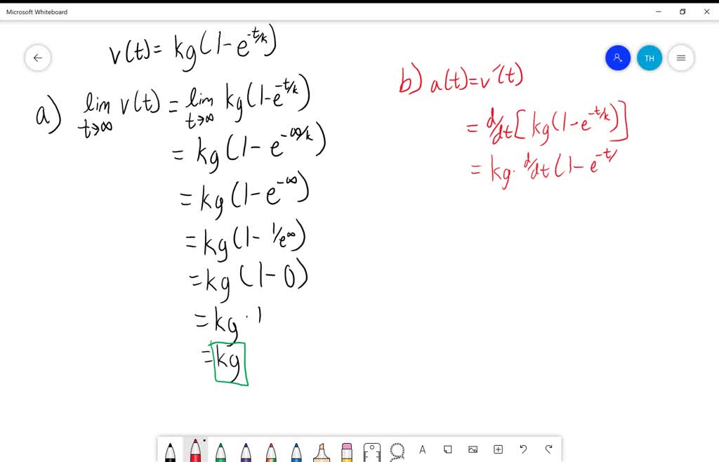 SOLVED:If the limiting velocity of an object of mass m that is thrown vertically into the air ...