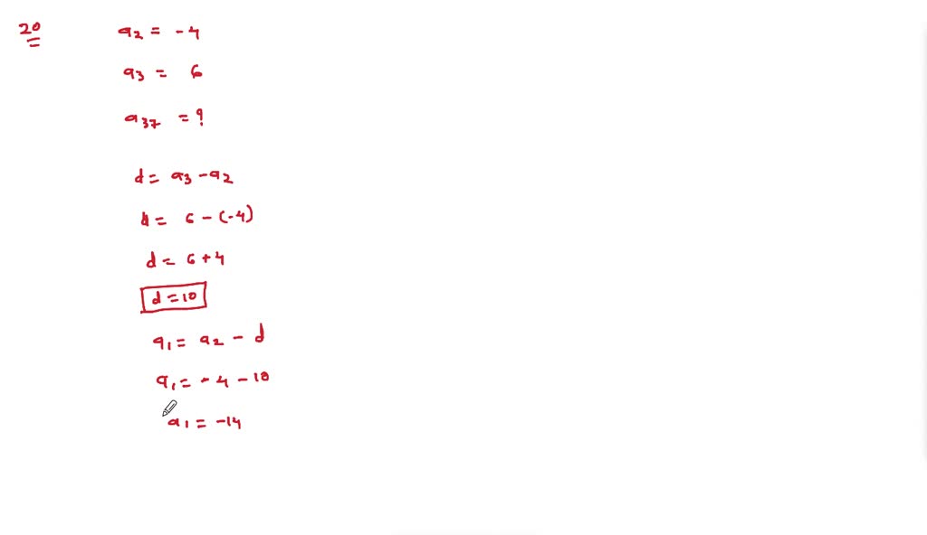 SOLVED Find The Missing Term In Each Arithmetic S SOLVED Find The Missing Term In Each Arithmetic S