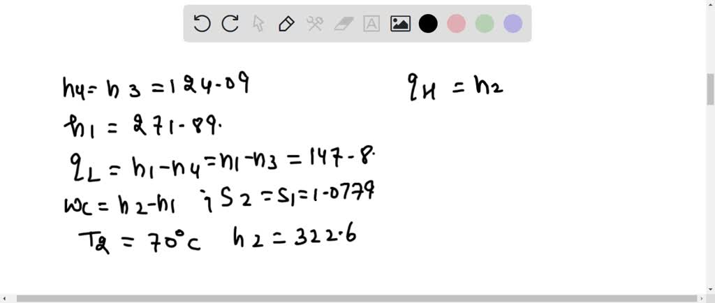 SOLVED:A refrigerator using R-410A is powered by a small natural gas ...