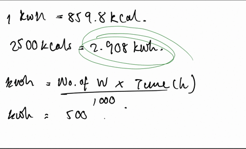 SOLVED:The average person generates about 2500 kcal of heat a day. How ...