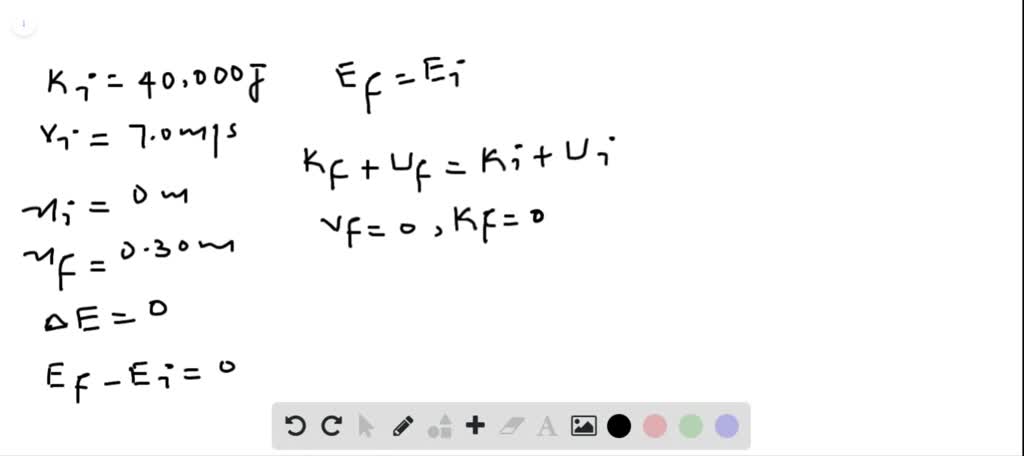 SOLVED:A moving car has 40,000 J of kinetic energy while moving at a ...