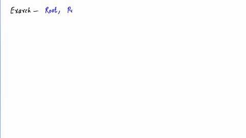 SOLVED:In root, the xylem is (a) Mesarch (b) Exarch (c) Placed at ...
