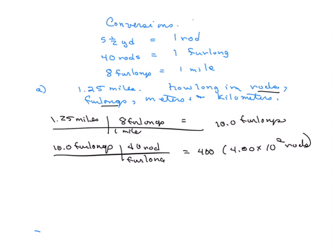 SOLVED: Use the following exact conversion factors to perform the ...