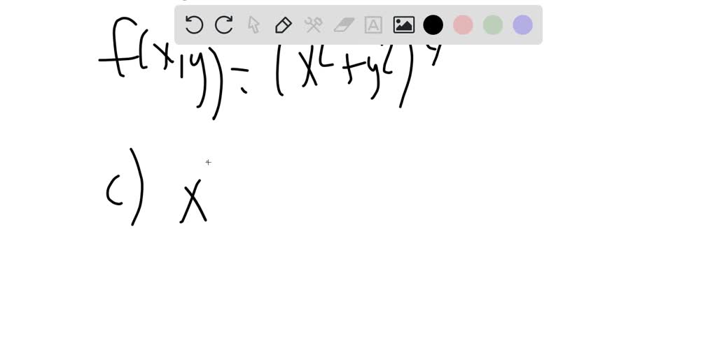Solved Find F X Y If Each Level Curve F X Y C Is A Circle Centred At The Origin And Having
