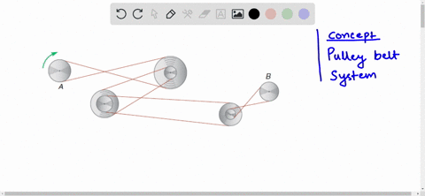 SOLVED:Determine the direction of pulley B in each pulley system.