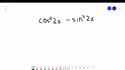 ⏩SOLVED:Use an identity to write each expression as a single… | Numerade