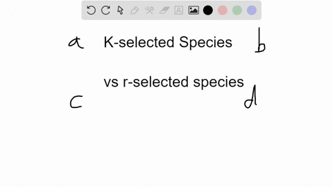 SOLVED:All of the following are characteristics of K -selected species ...