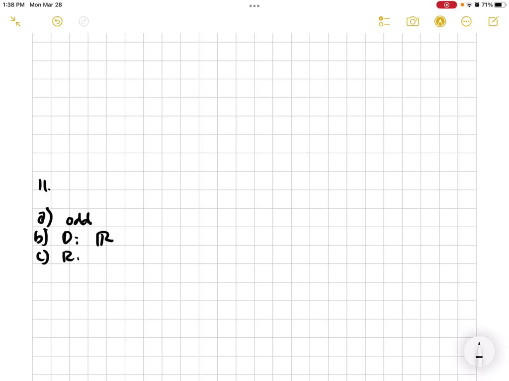 SOLVED: a. Is this the graph of an odd or even root? b. Find the domain ...