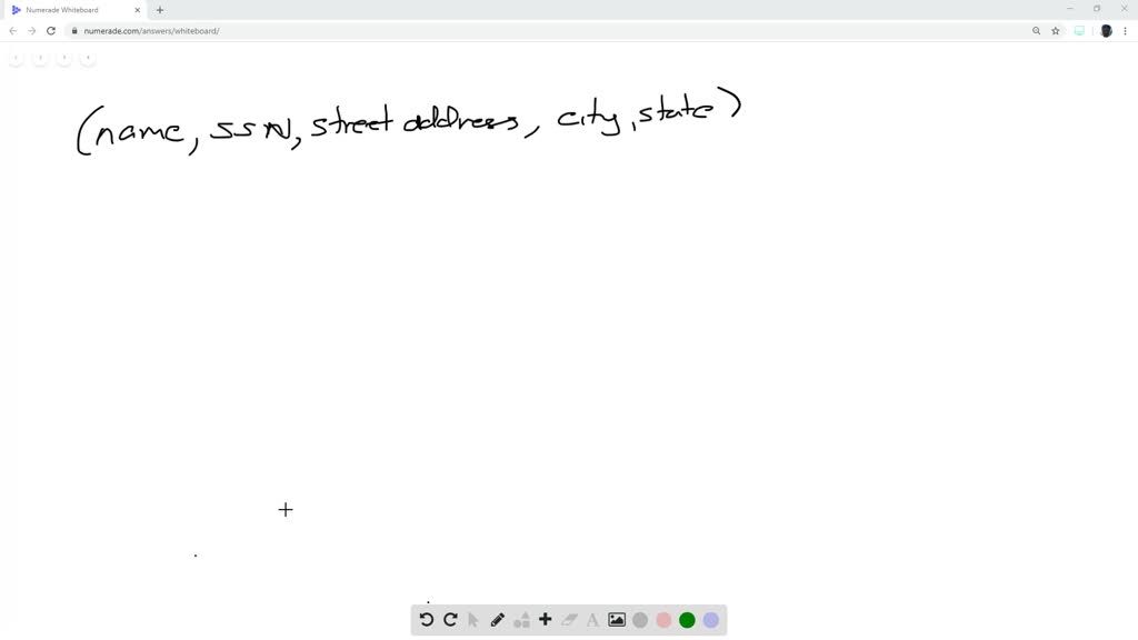 The 5 -tuples in a 5 -ary relation represent these attributes of all ...