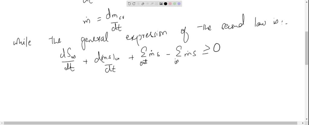SOLVED: A rigid, adiabatic container is filled through a single opening ...