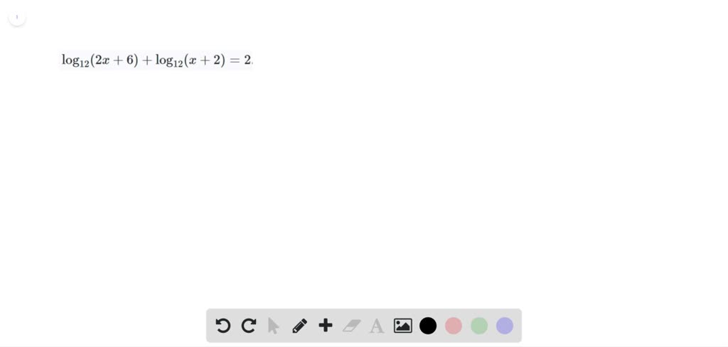 SOLVED:Use the product rule for logarithms to find all x values such ...