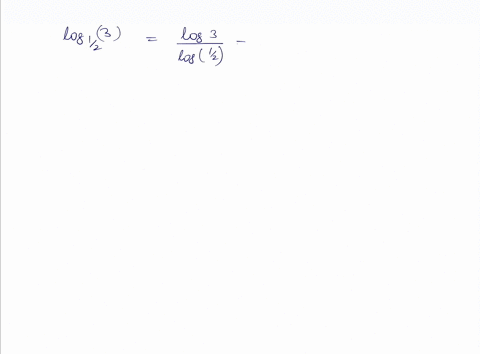 ⏩SOLVED:Use the change-of-base rule to find an approximation for… | Numerade