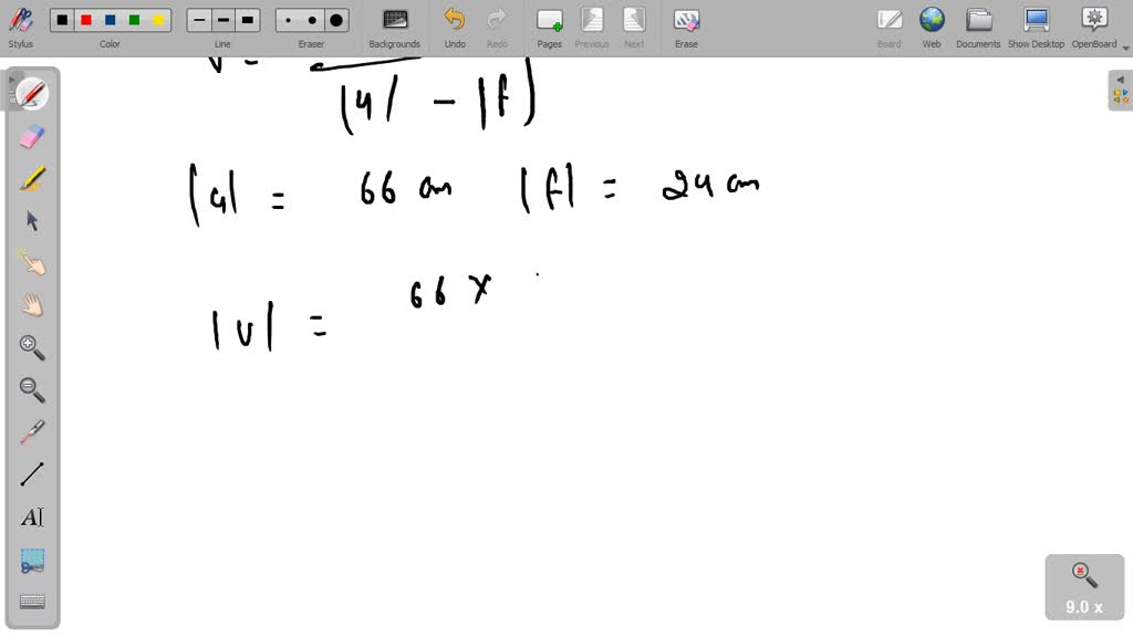 SOLVED:A ray OP of monochromatic light is incident on the face AB of ...