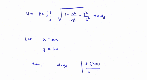 SOLVED: Find the volume of the largest rectangular parallelepiped that ...