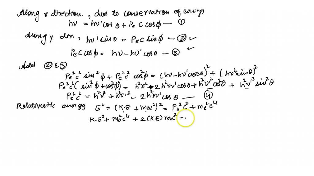 SOLVED:(Compton scattering.) A photon of wavelength \lambda collides ...