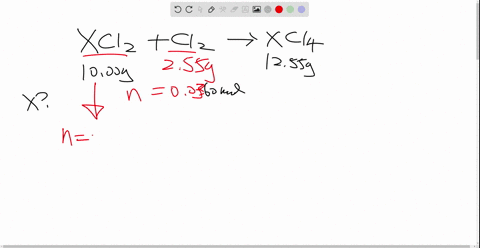 SOLVED:An element X forms both a dichloride (XCI) and a tetrachloride ...