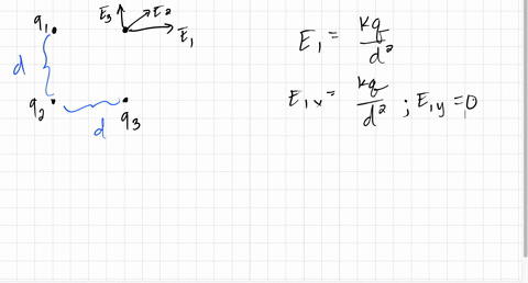 SOLVED:(II) The electric field midway between two equal but opposite point charges is 386 N/C ...