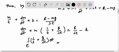 SOLVED:Consider a single-stage rocket that is launched vertically ...