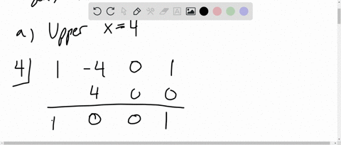 SOLVED:Verifying Upper and Lower Bounds, use synthetic division to ...
