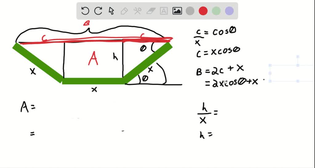 SOLVED: Home Improvement. A rain gutter is constructed from a single ...