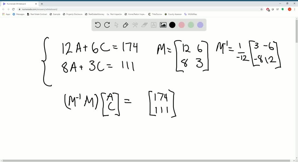 SOLVED:Applications In this set of exercises, you will use inverses of ...