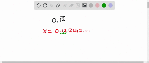 SOLVED:In Exercises 3-4, express the given repeating decimal as a quotient of integers in lowest ...