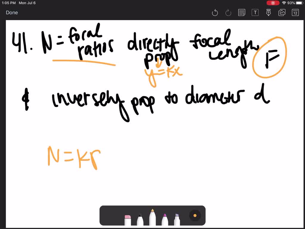 Solved Translate Each Statement Into An Equation Using K As The Constant Of Variation The F Stop