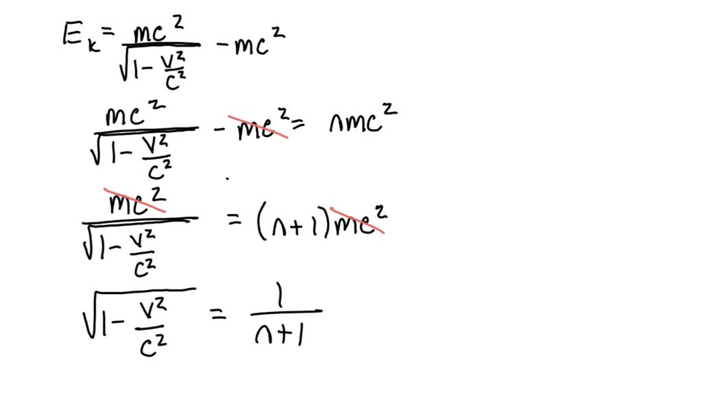 SOLVED:(a) What is a particle's speed if its kinetic energy T is equal ...