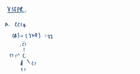 SOLVED:Using the VSEPR theory, predict the molecular structure of each ...